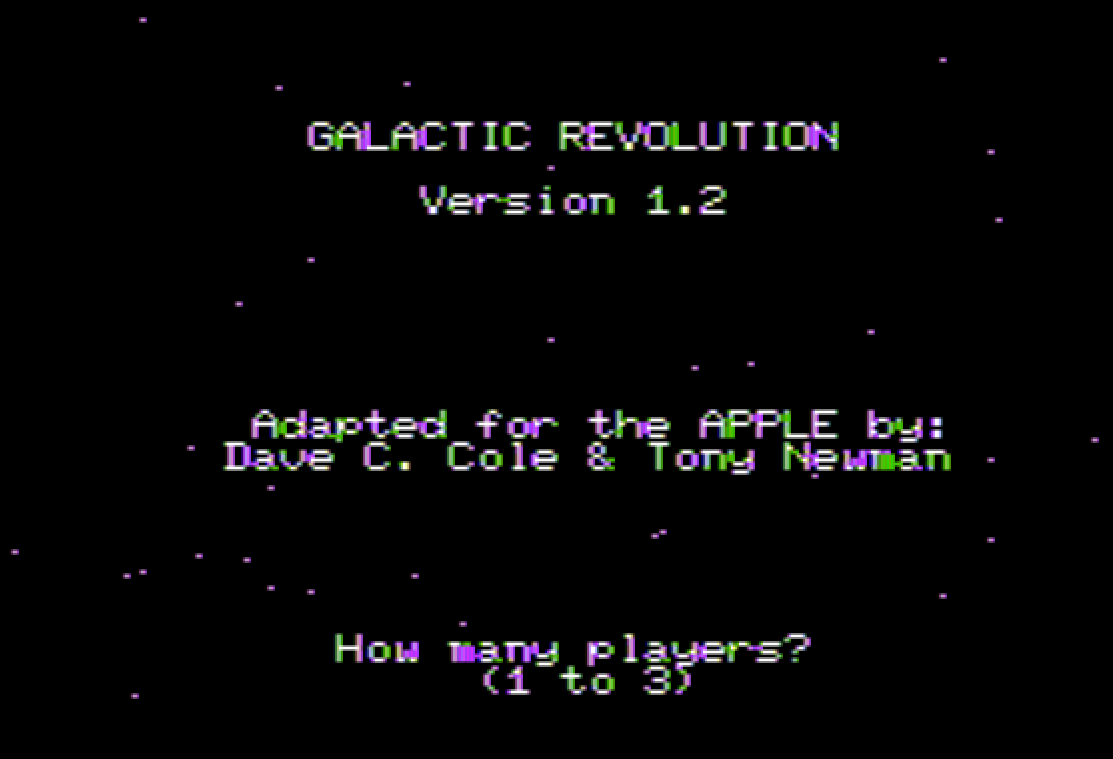Game #18 : Galactic Revolution (1980) – The Wargaming Scribe