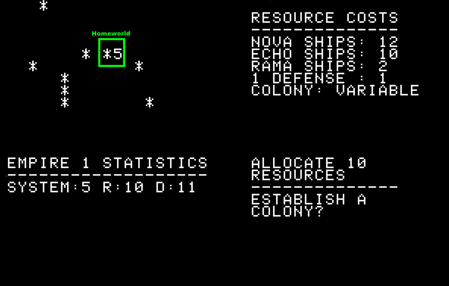 Game #36 : Andromeda Conquest (1982) – The Wargaming Scribe