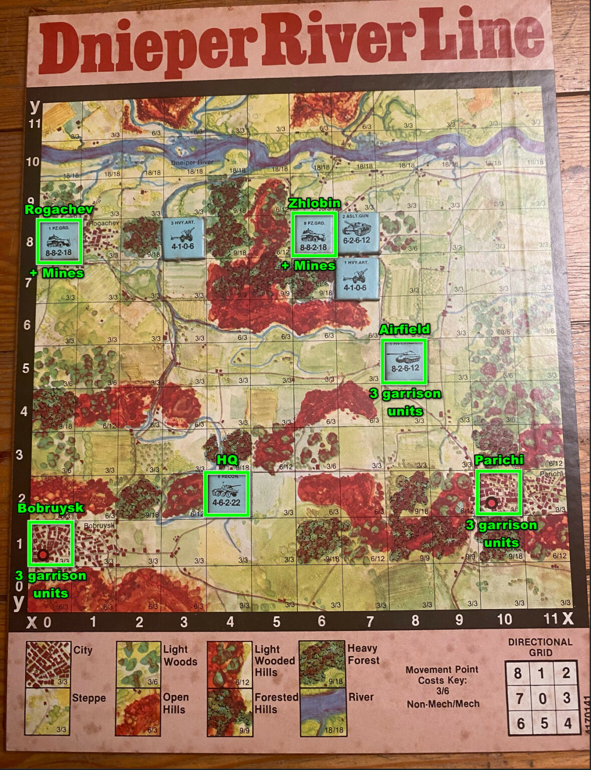 Game #38 : Dnieper River Line (1982) – The Wargaming Scribe