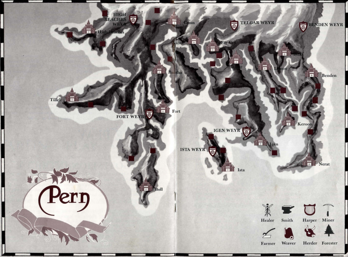 Game #87: Dragonriders of Pern (1983) – The Wargaming Scribe