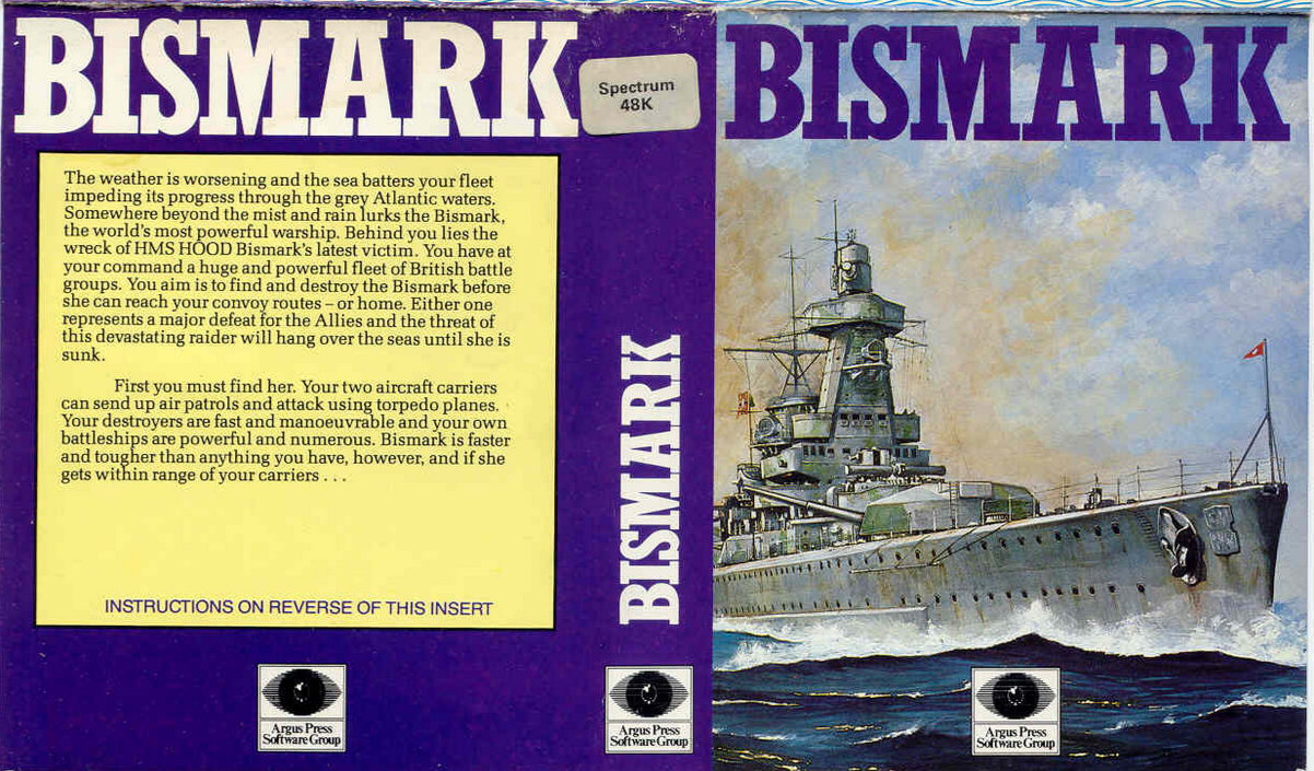 Game #98 : Strategy 2 – The Hunt for the Bismark (1983) – The Wargaming ...