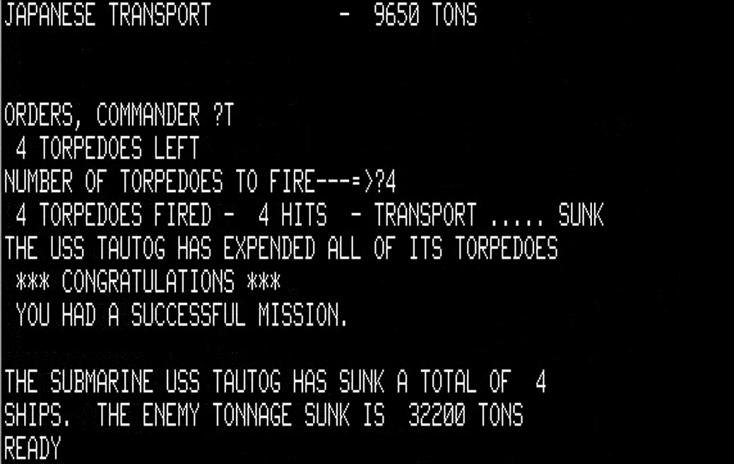 Early Bytes of Creativity – Forgotten Mainframe games, Part I – The ...