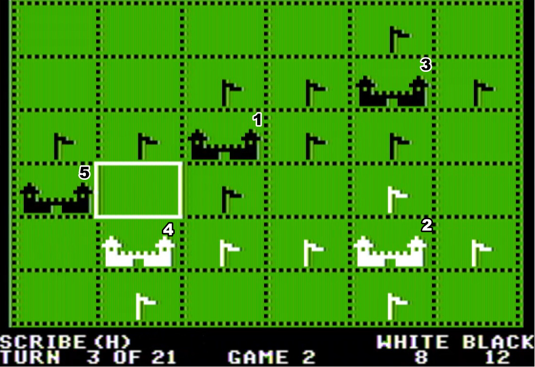 Game #115 : Fortress (1983), the first neural network computer opponent ...