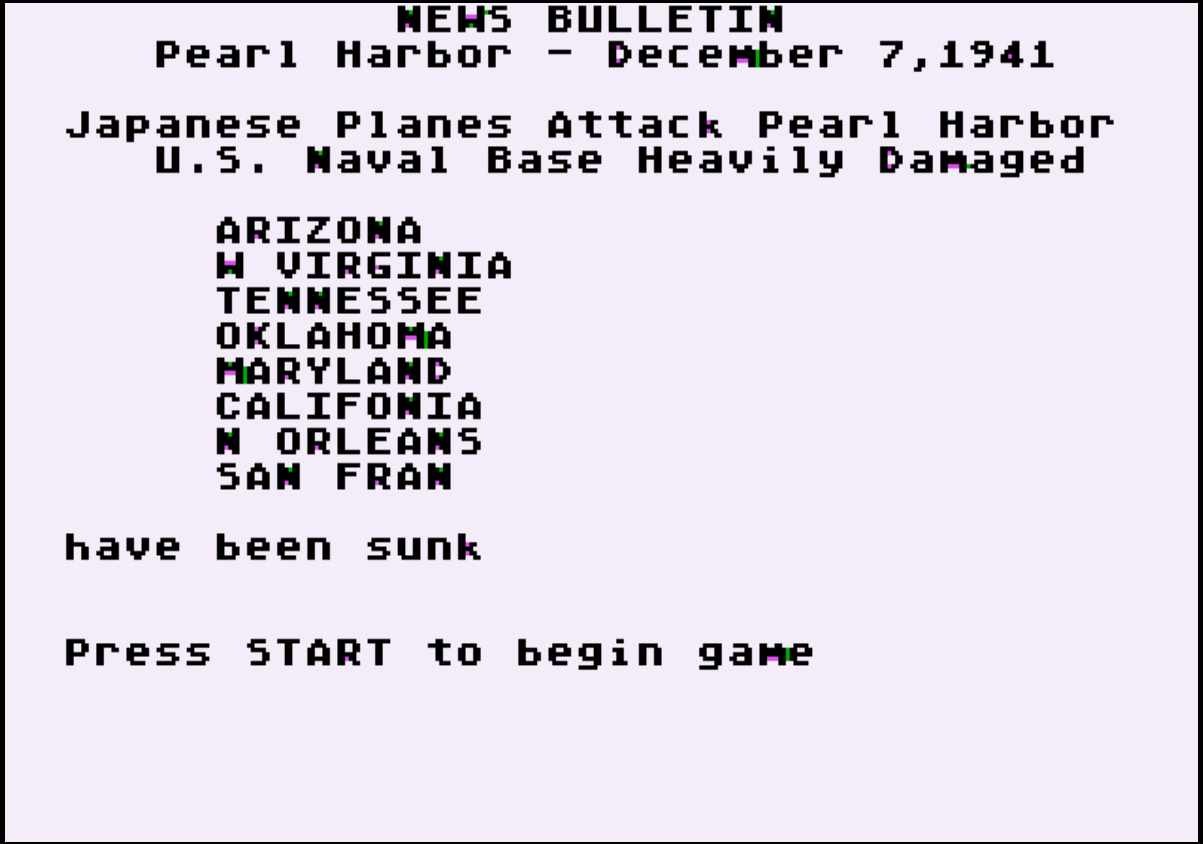 Game #118: After Pearl (1984) – The Wargaming Scribe