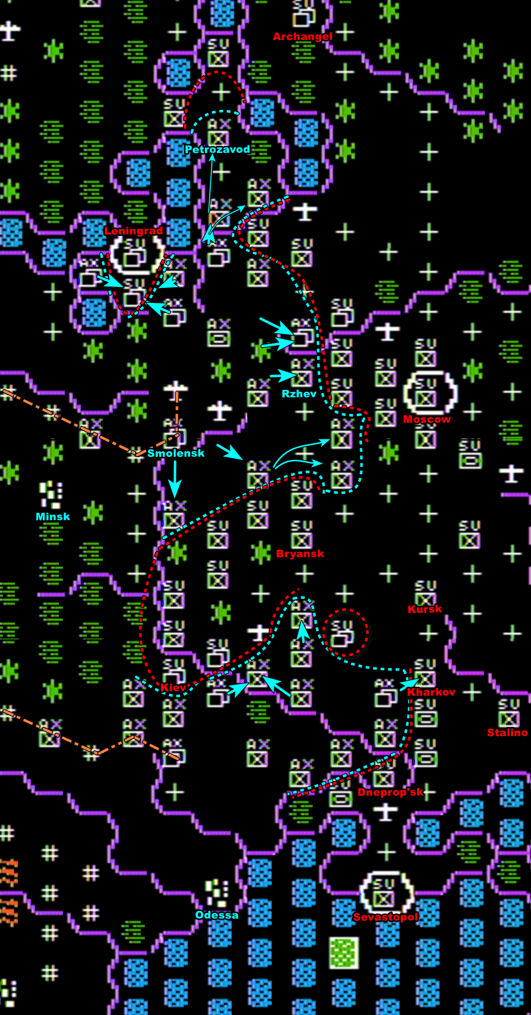 Game #130: War in Russia (1984) – Handshake on the Svir – The Wargaming ...
